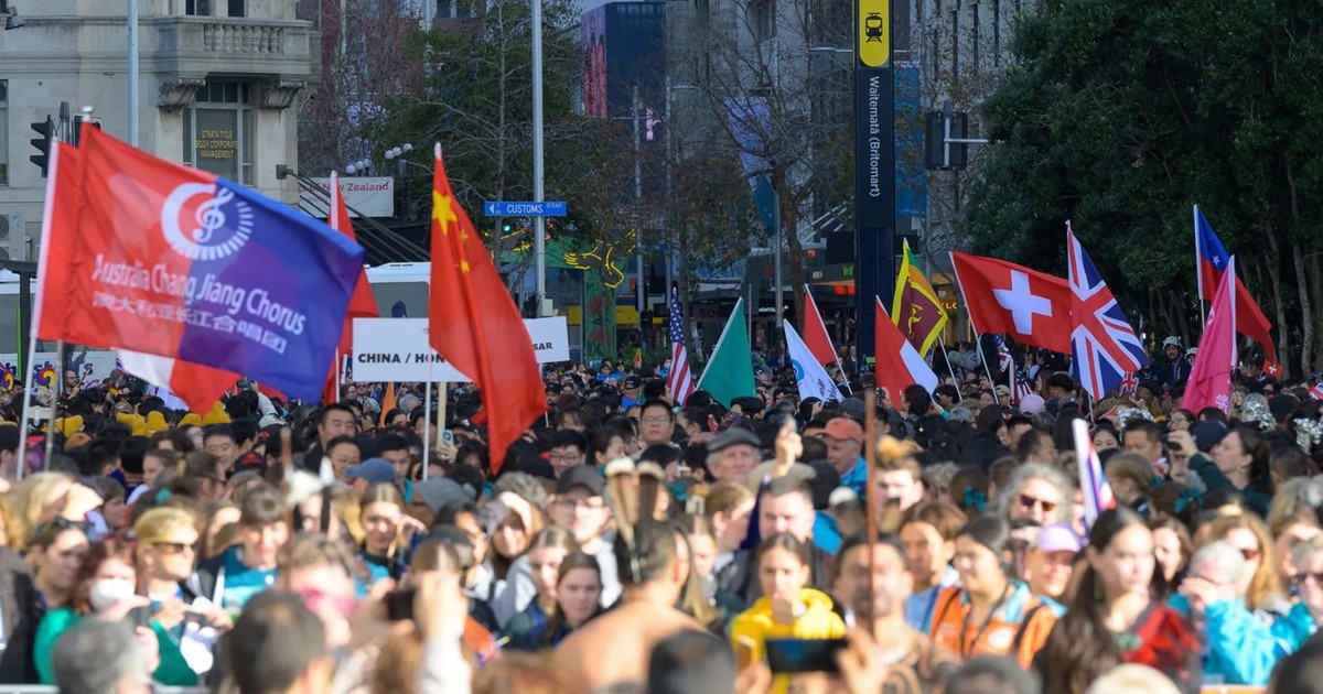 Flagparade - Parade of Nations
